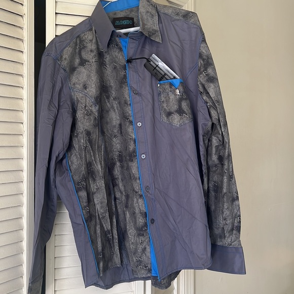 Mondo | Shirts | Mondo Mens Button Up Shirt | Poshmark